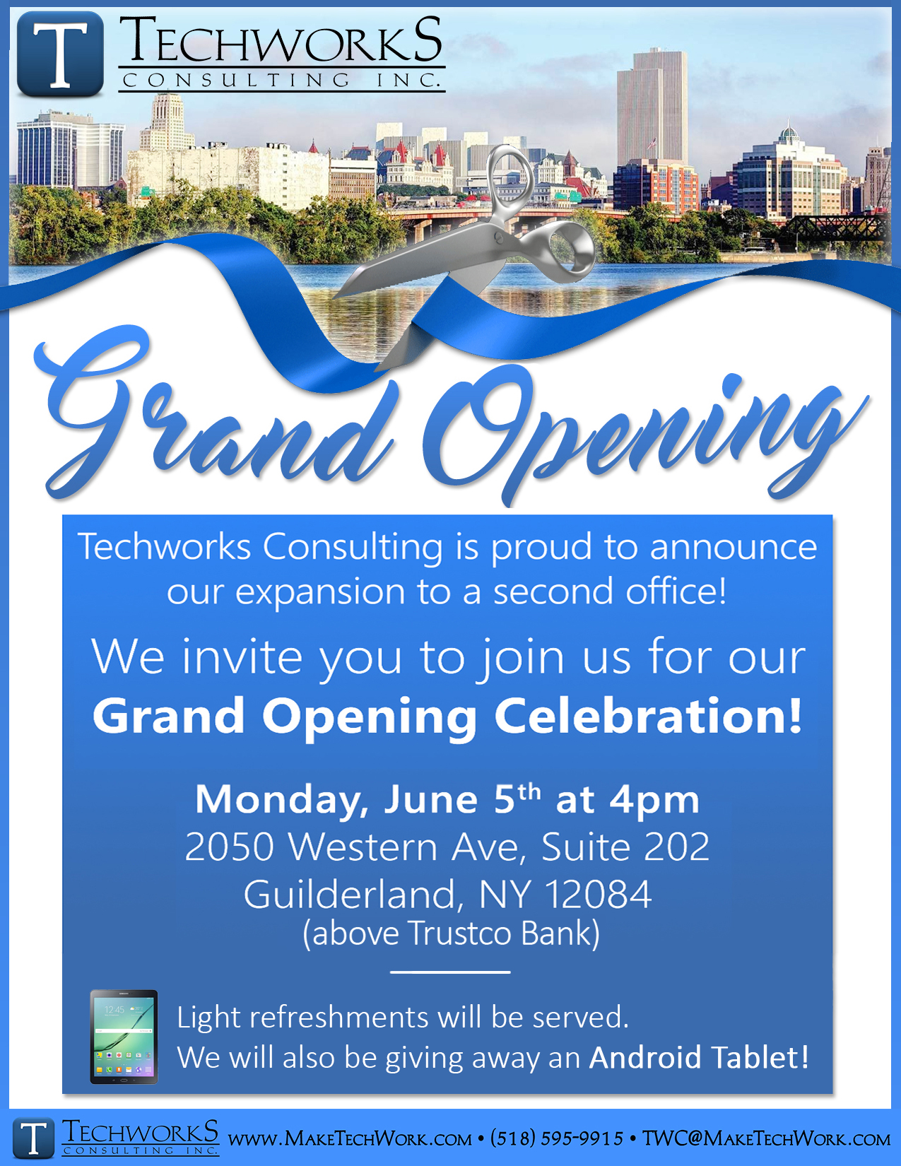 Welcome Techworks Consulting, Inc.!! - Guilderland Chamber of Commerce